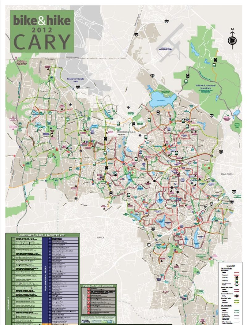 Cary Parks, Bike Trails and Greenways - The Best Cary Neighborhoods